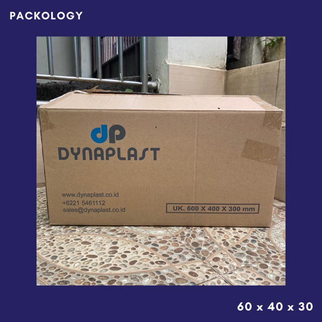 Used Dynaplast Cardboard / Large Size LxWxH = 60x40x30 cm / Packology ...