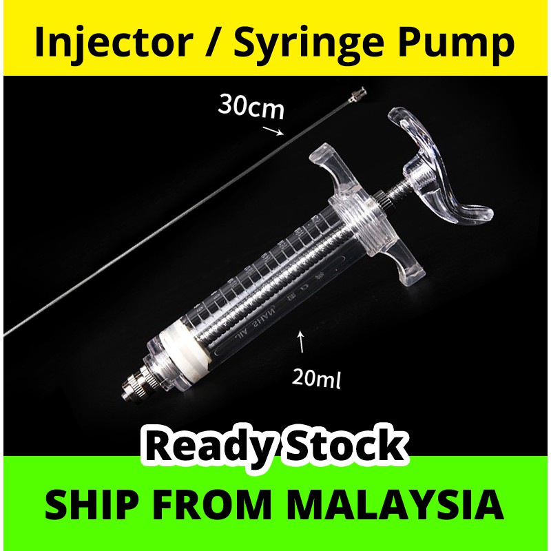 Aquarium Injector / Syringe Pump / Aquascpaing Waterplants Injector ...