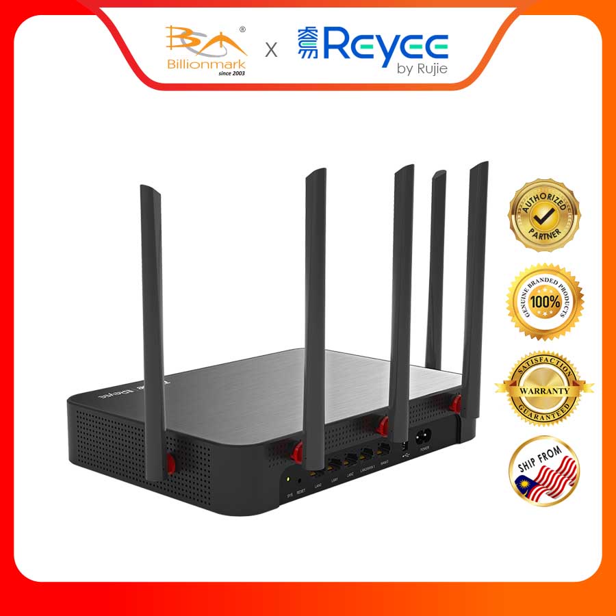RUIJIE/ REYEE EG105GW AC1300 Dual Band Enterprise Grade Wi-Fi Router | Billionmark | Shopee Malaysia