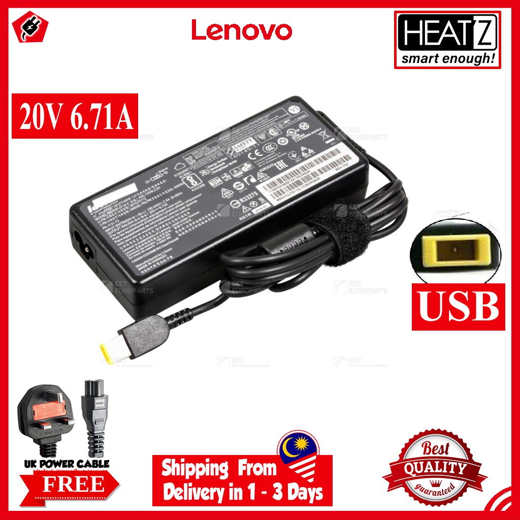 LENOVO 20V 135W 170W 230W USB PIN LAPTOP CHARGER ADAPTER Z710 Y50 Y40 ...