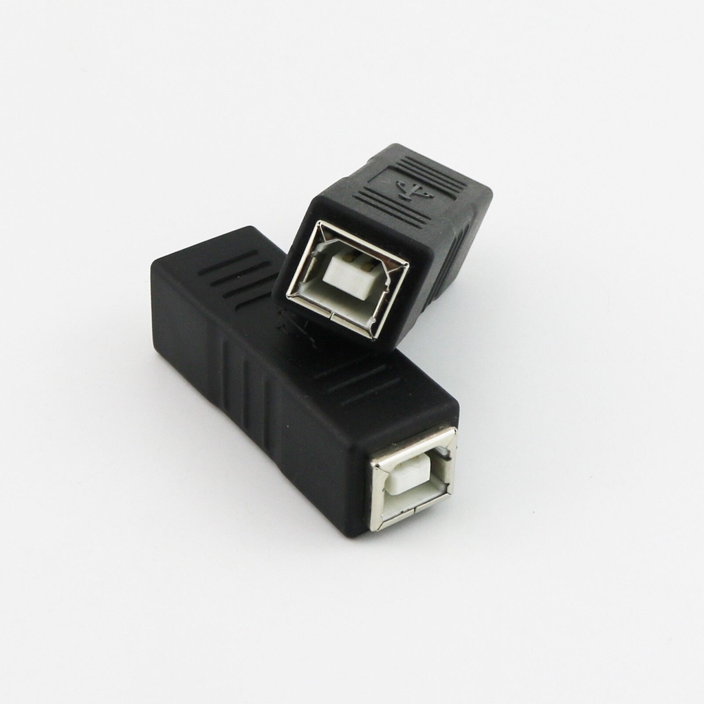 USB 2.0 Type B Female To B Female Scanner Printer Adapter Connector ...