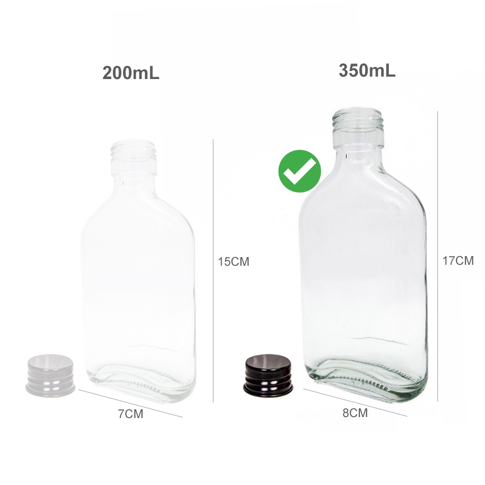 BREWISH Barista 350mL Coffee Bottle Juice Beverage Drinks Glass Bottle ...