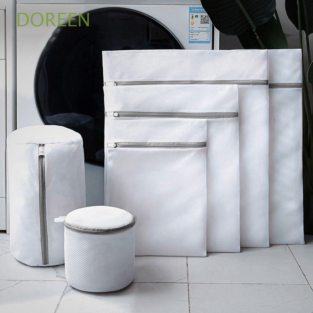 DOREEN Dense Mesh Laundry Bag Qualified Laundry Basket Washing Bag ...