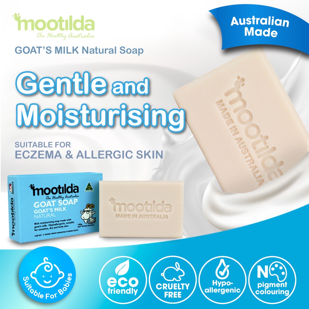 MOOTILDA GOAT SOAP 100G (AUSTRALIAN MADE) | Shopee Malaysia