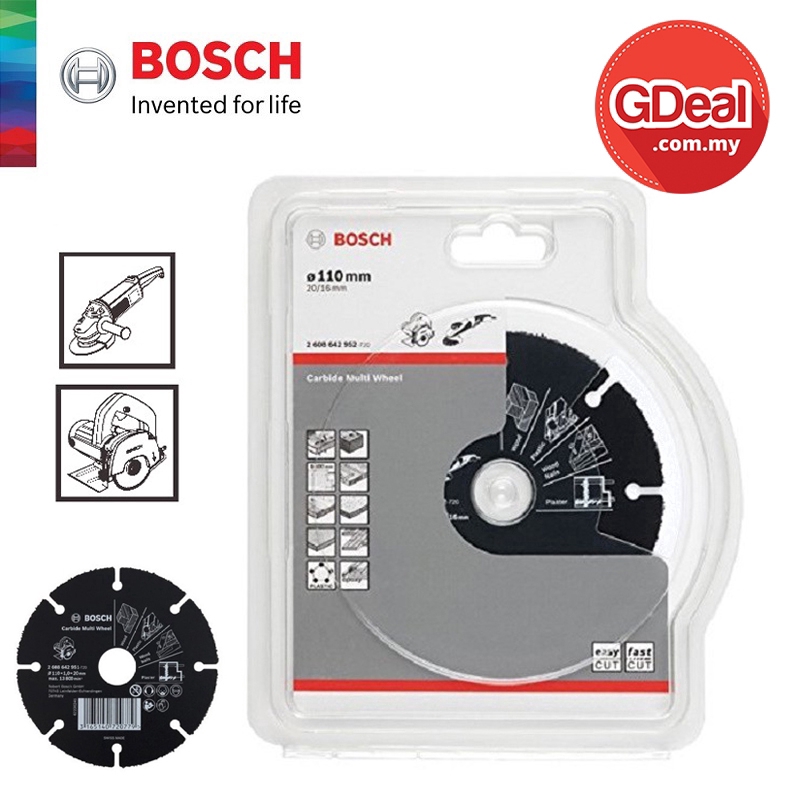 GDeal BOSCH AC Carbide Multi Wheel RPM Max Speed 13800 Professional ...