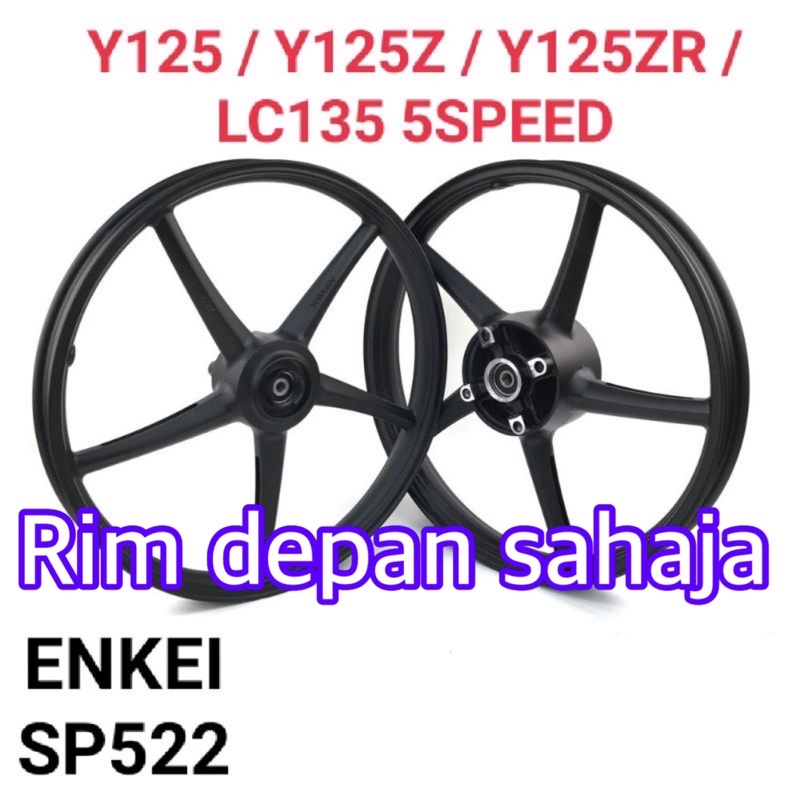 RIM DEPAN YAMAHA Y125Z Y125 125Z LC135 5S LC135 5SPEED ENKEI SP522 ...