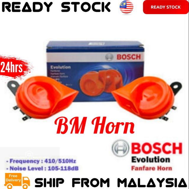 Bosch BM Horn Original bm HORN Evolution Fanfare Compact Twin Set 2 Pcs ...