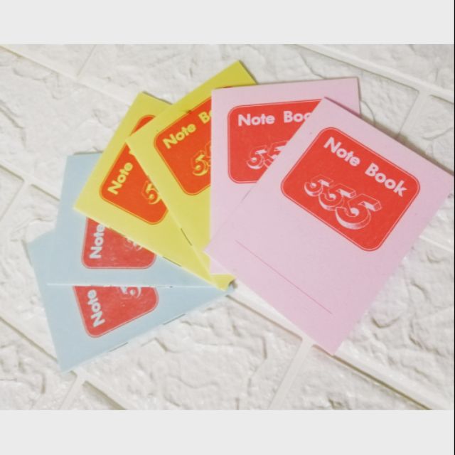 [BUY 1 FREE 1] Mini Note Book Buku Mini Buku Nota Kecil Buku 555 Pocket ...