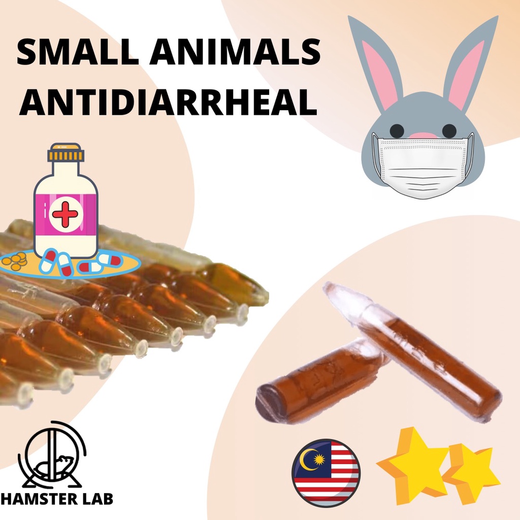 SMALL ANIMALS ANTIDIARRHEAL WATER UBAT CIRIT BIRIT SMALL ANIMALS 5ML ...
