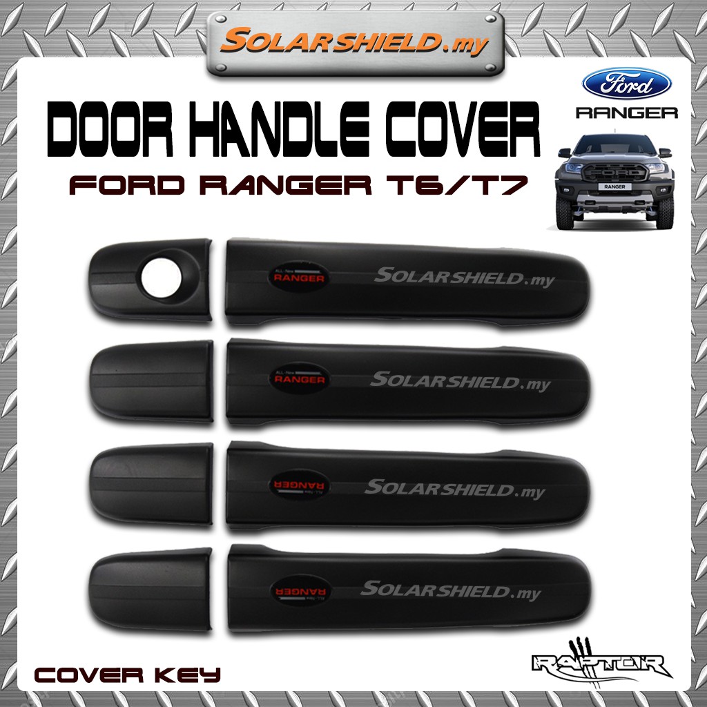 Ford Ranger 2012 T6 / T7 Door Handle Cover For Key Smart (8pcs/set ...