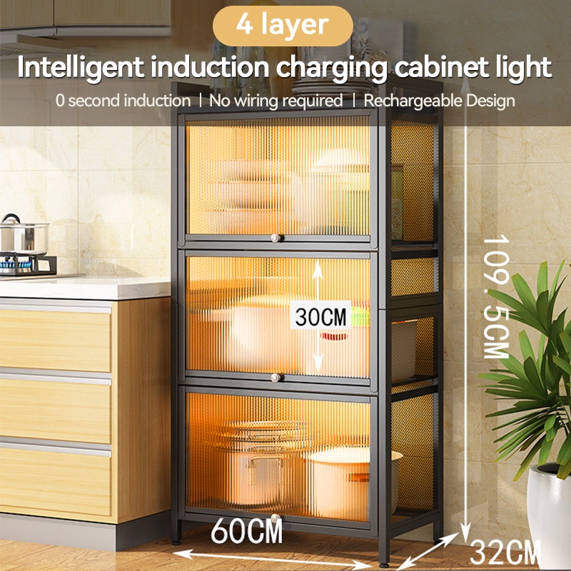 Rak Kabinet Dapur Kitchen Cabinet Rack Microwave Oven Cabinet Kitchen ...