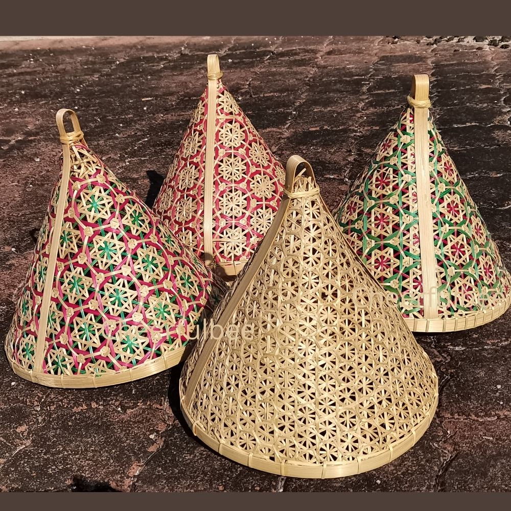 [The Rattan House] Raya Hand weaved Natural Bamboo Traditional Tudung ...