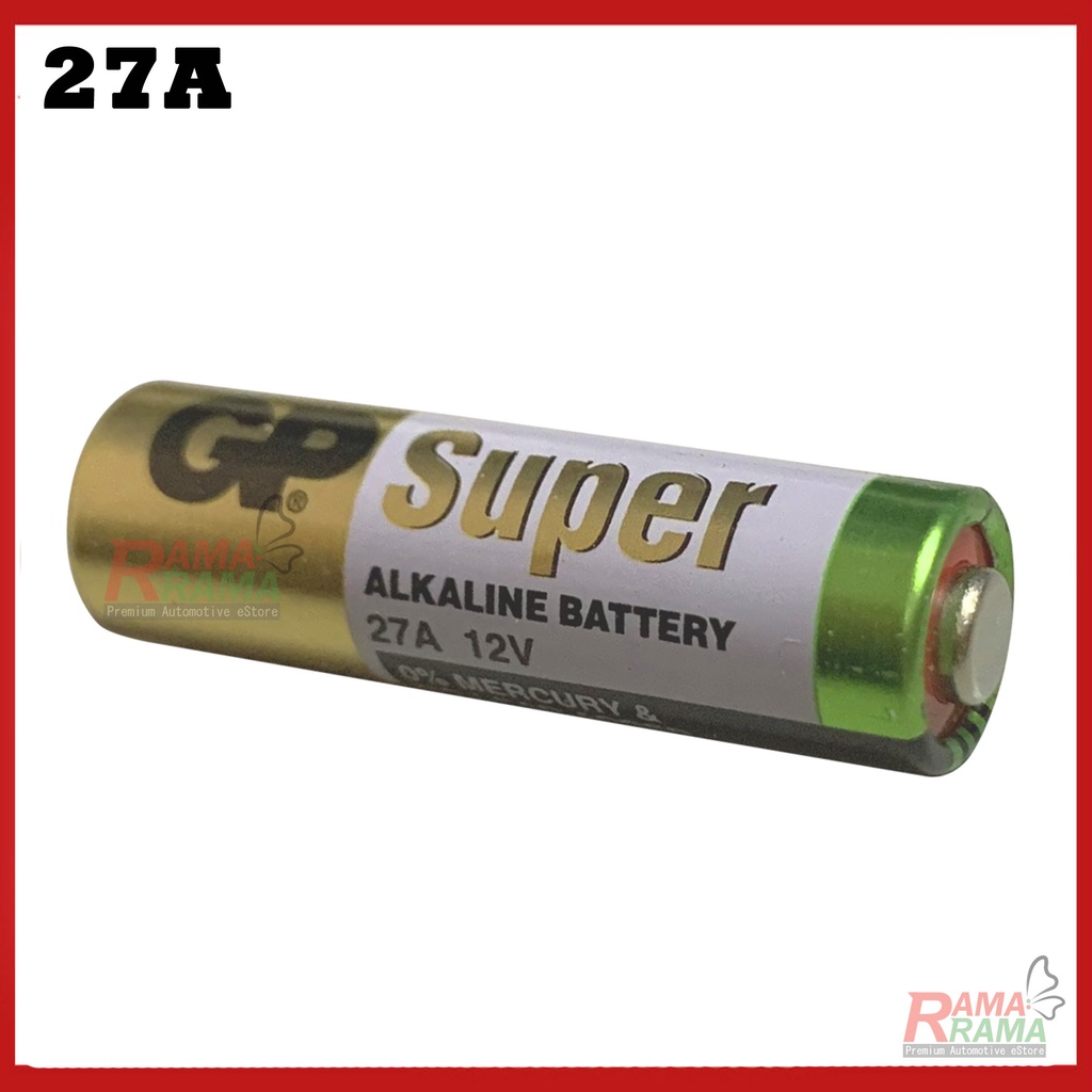 GP High Voltage Super Alkaline Battery Bateri 0% Mercury & No Lead ...