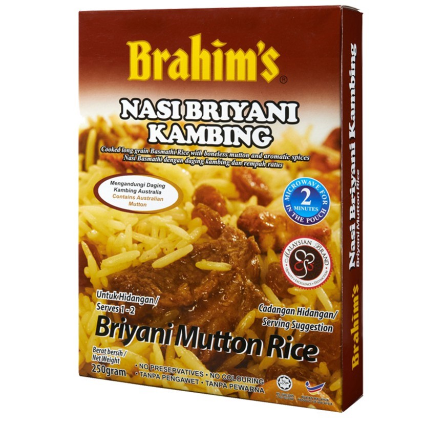 BRAHIM'S READY STOCK_MEALS READY TO EAT RICE_READY TO EAT RICE BRAHIMS ...