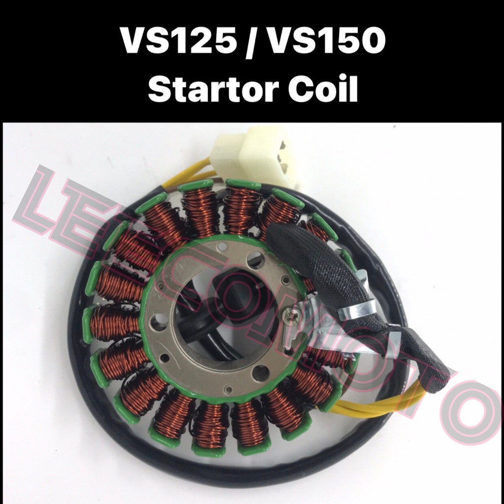 SUZUKI VS125 VS 125 VS150 VS 150 FIELD COIL MAGNET COIL FUSE FUEL COIL ...