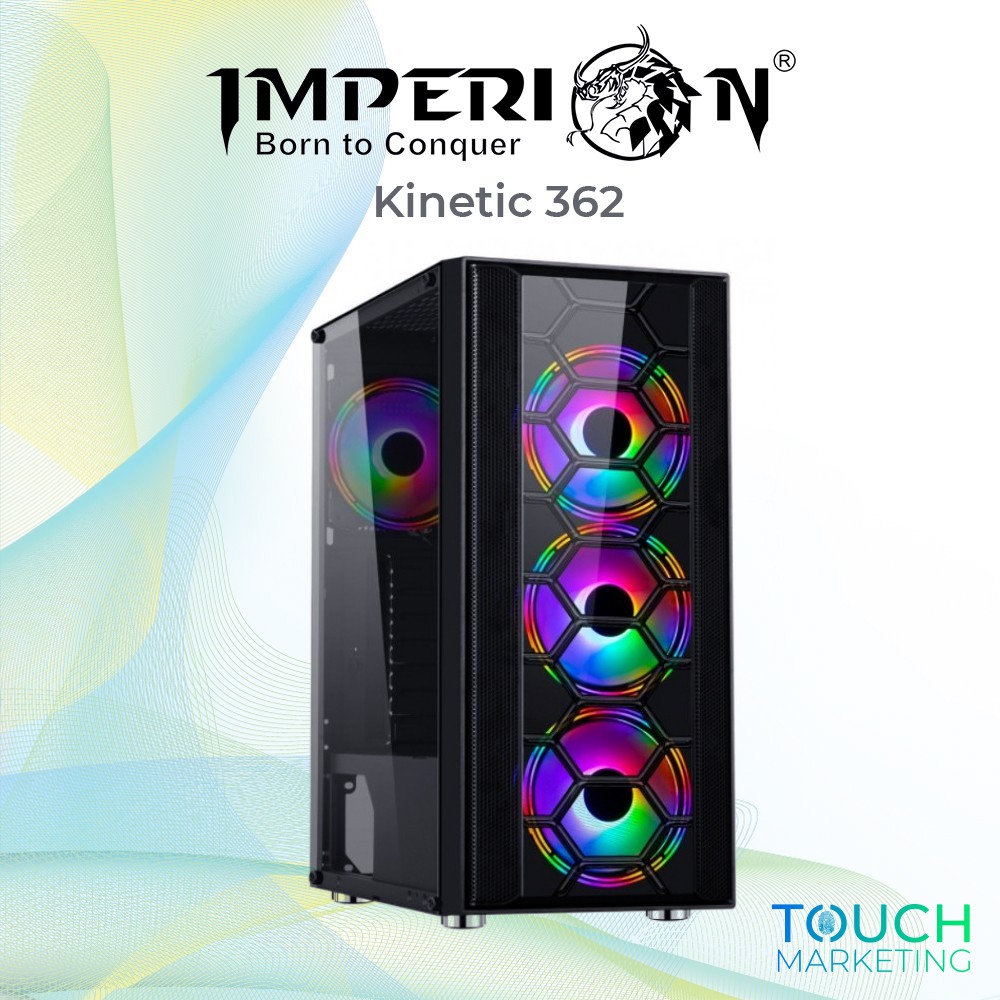 IMPERION Kinetic 362 ATX Casing | Shopee Malaysia