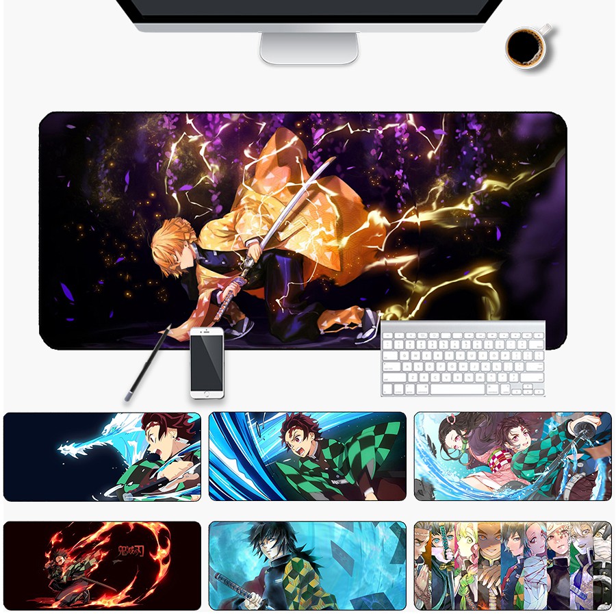 Demon Slayer: Kimetsu no Yaiba mouse pad Dota Speed Game Mouse Pad Mat ...