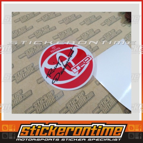 Car Sticker Toyota TRD racing vios corrola altis vvti camry avanza vitz ...