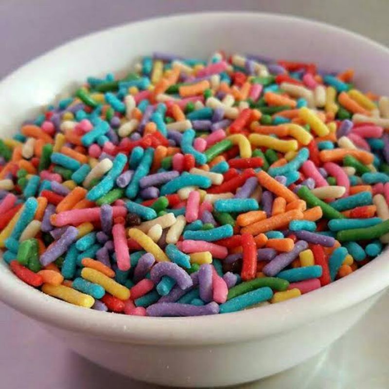 Meses Colorful 500 Grams/MESIS SERES Color TOPPING Donuts And Cakes ...