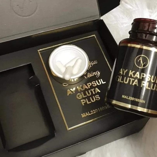 AY KAPSUL GLUTA PLUS UBAT PUTIH ORIGINAL 💯 | Shopee Malaysia