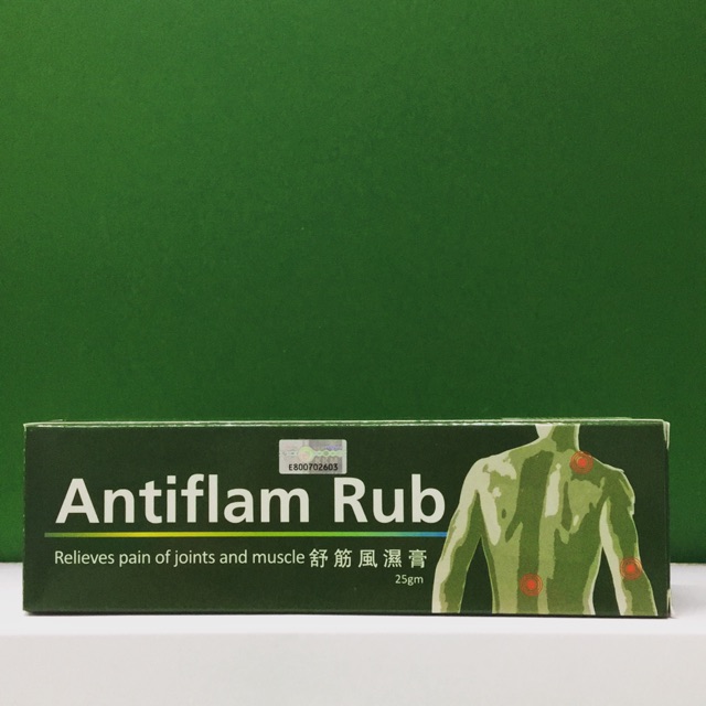 Antiflam Rub Cream 25gm | Shopee Malaysia
