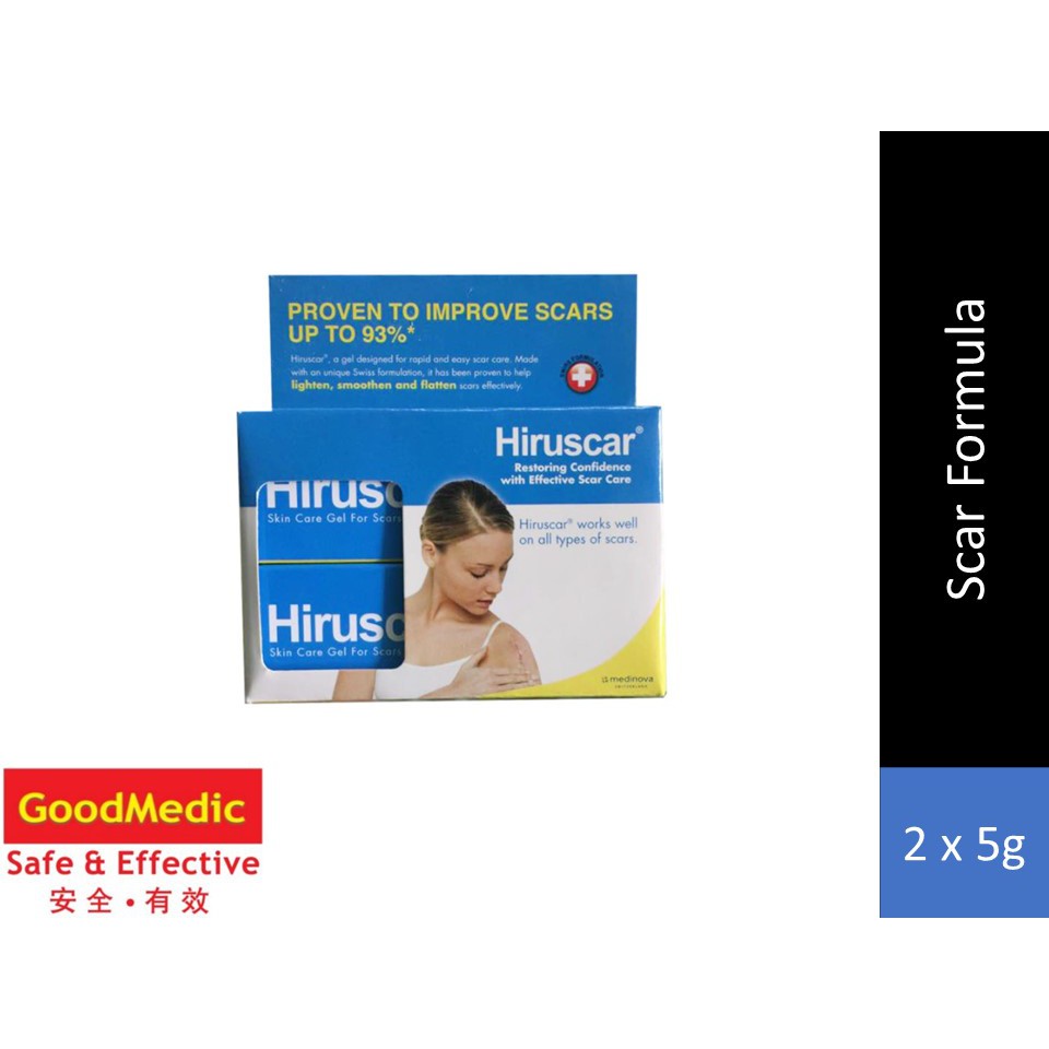 Hiruscar Gel (2 x 5g / 20g) | Shopee Malaysia
