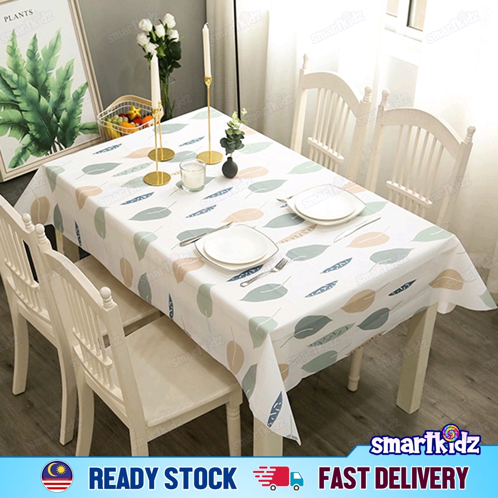 Table Cloth PVC Water Proof | Plastic Table Cover | Alas Meja Makan ...