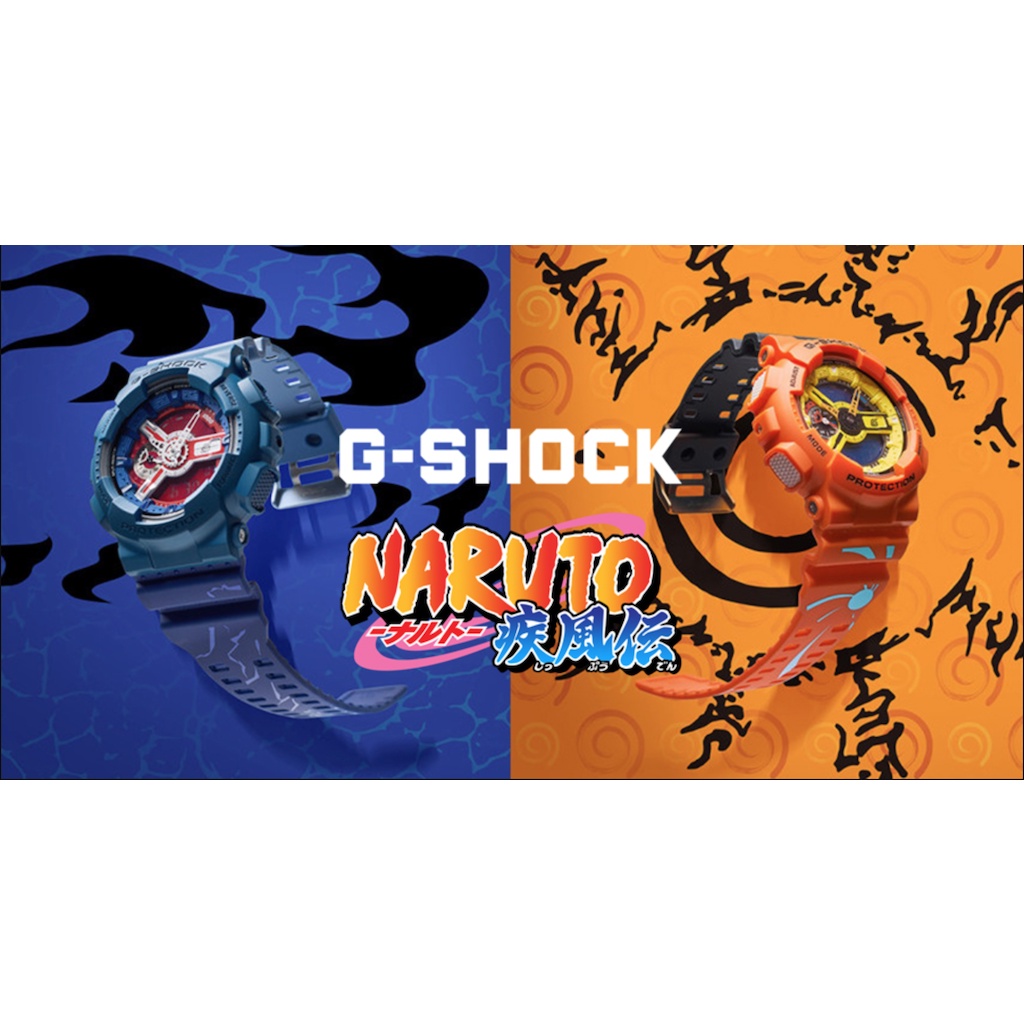 Naruto G shock Anime G shock Naruto Sasuke G shock GA110 Jam Naruto G ...