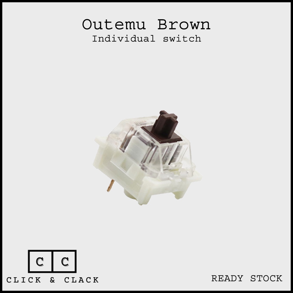 Outemu Brown Mechanical Switch for Mechanical Keyboard (1pcs) | Shopee ...