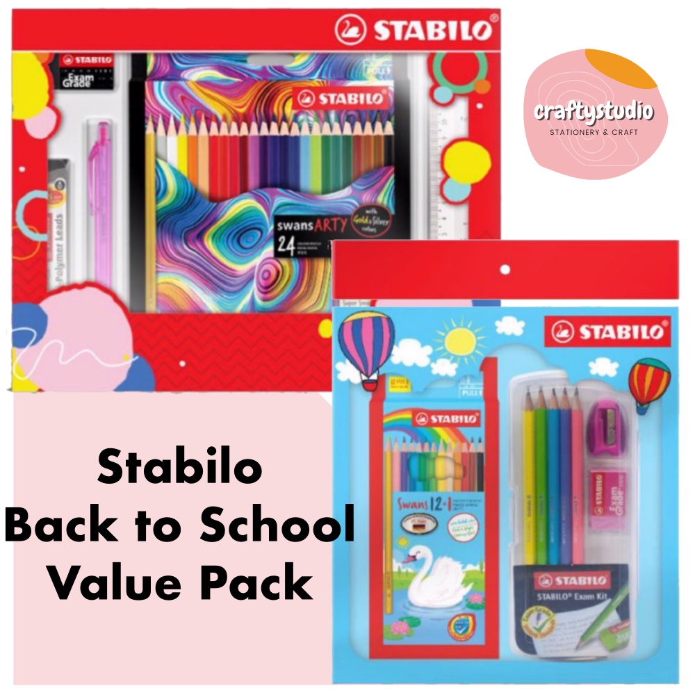 Stabilo Back to School Gift Set, Pencil Set, Stabilo Value Pack ...