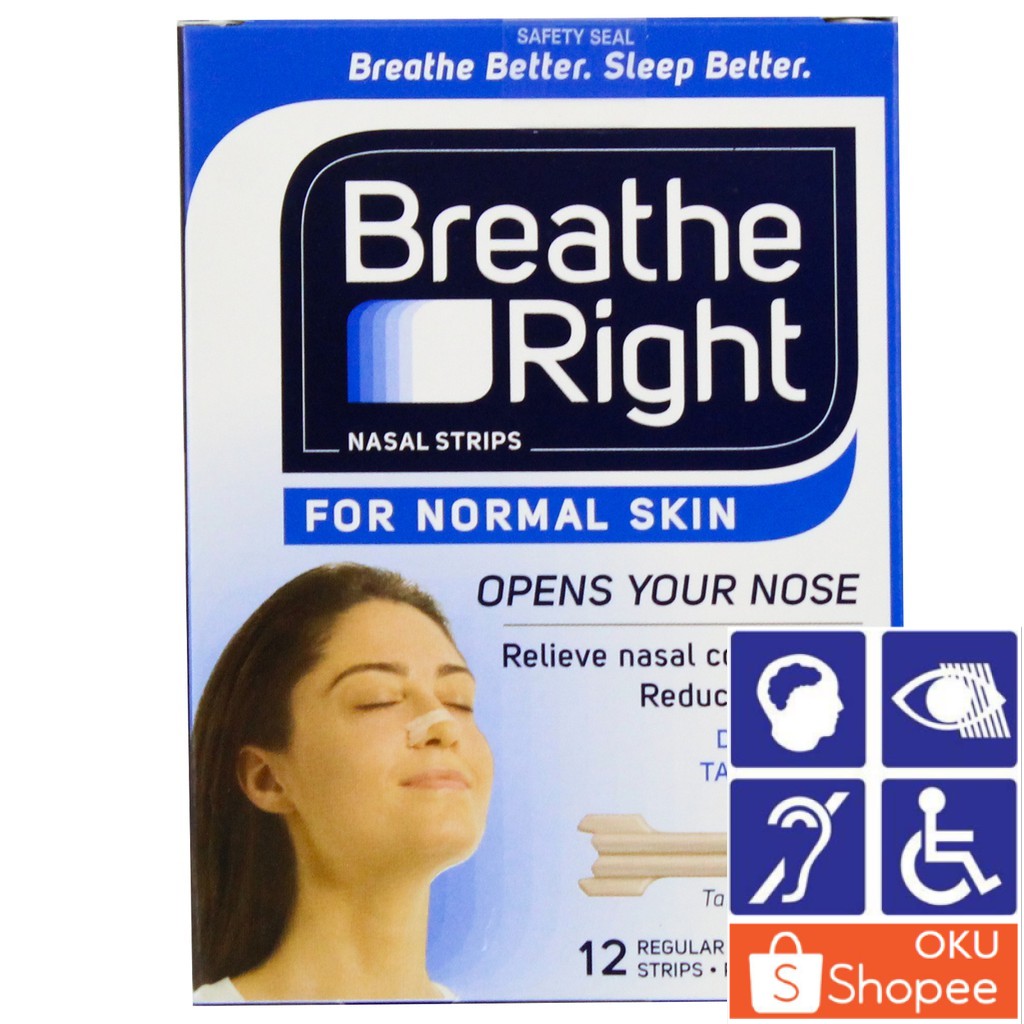 Breath Right Strip Normal Skin (12's) | Shopee Malaysia