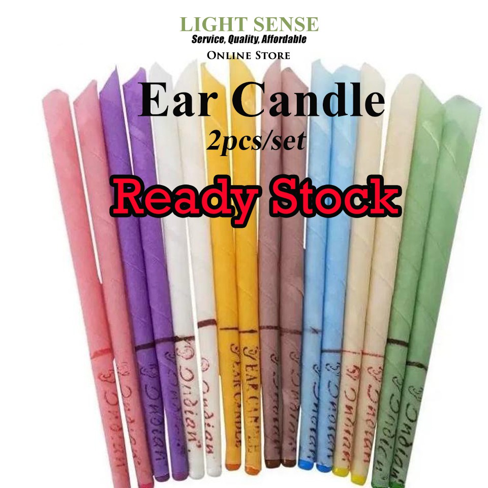 Ear Candle 2pcs Per Pair / Lilin Telinga Resdung / Ear Candling Therapy ...