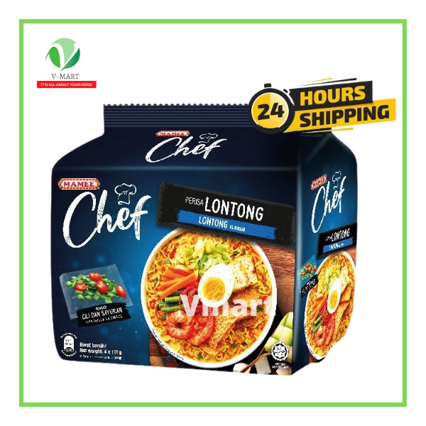 Mamee Chef Instant Noodle Lontong 95g x 4s | Shopee Malaysia