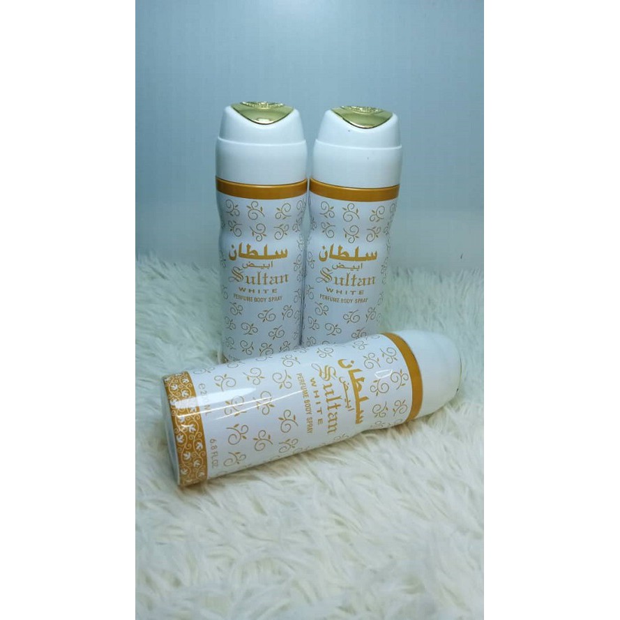 sultan white perfume body mist 200ml | Shopee Malaysia