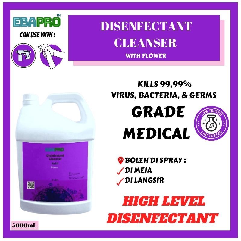 🔥🔥Ebapro Disinfectant Spray Flower-High Level Disinfectant 🔥🔥 | Shopee ...