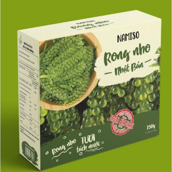 Namiso Organic dehydrated sea grapes, nutritious dehydrated sea grapes ...