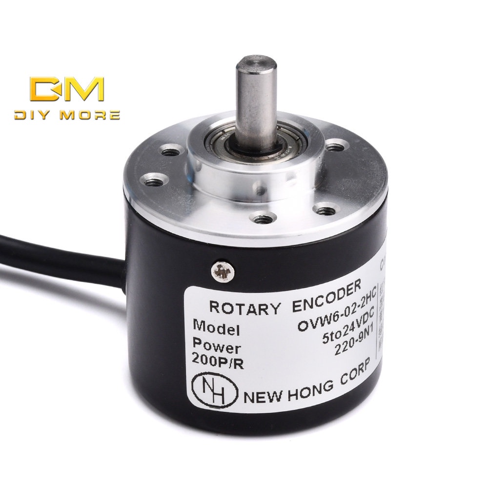 DIYMORE NPN DC5-24V incremental rotary encoder AB two-phase | Shopee Malaysia