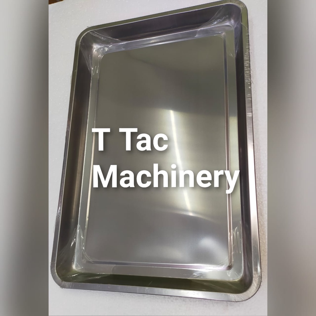 STAINLESS STEEL TRAY 590MM X 395MM X45MM (1.2MM) FOR ORIMAS / GOLDEN ...