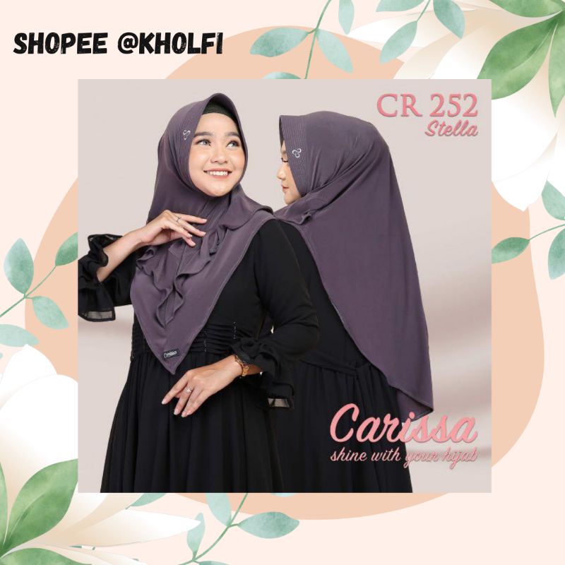 Carissa CR 252 Instant Hijab - ORIGINAL | Shopee Malaysia