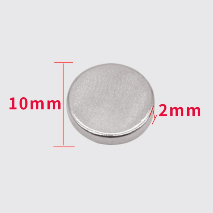 HappyDeal Small Circle Magnet (10mm x 2mm) #H&L | Shopee Malaysia