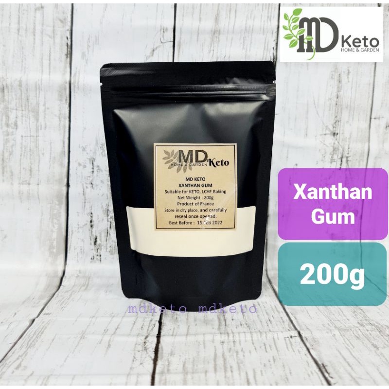 [MD Keto] Premium 200g Xanthan Gum, Gluten Free Low Carb Diet, LCHF ...