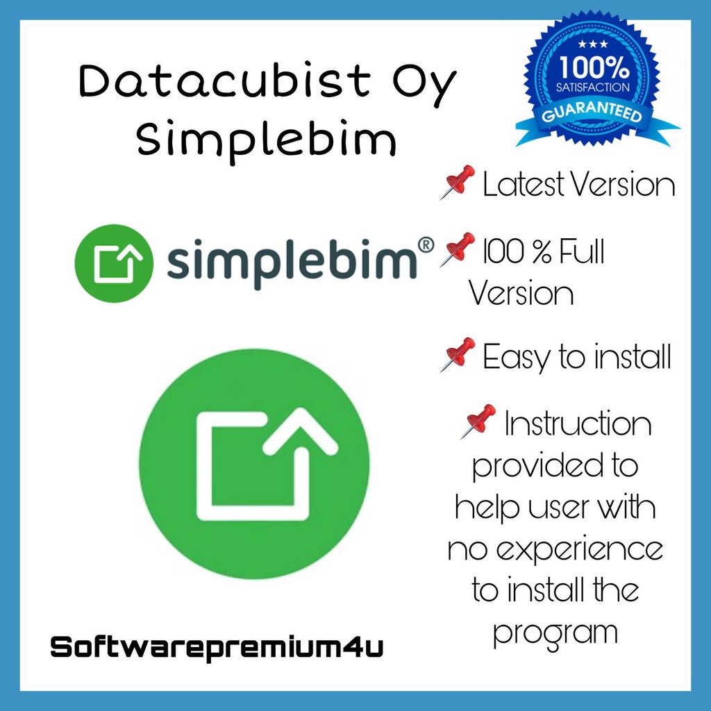 Datacubist Oy Simplebim 10.0.28.0 SR6 (2023) | BIM Software 🔥【Latest】🔥 ...