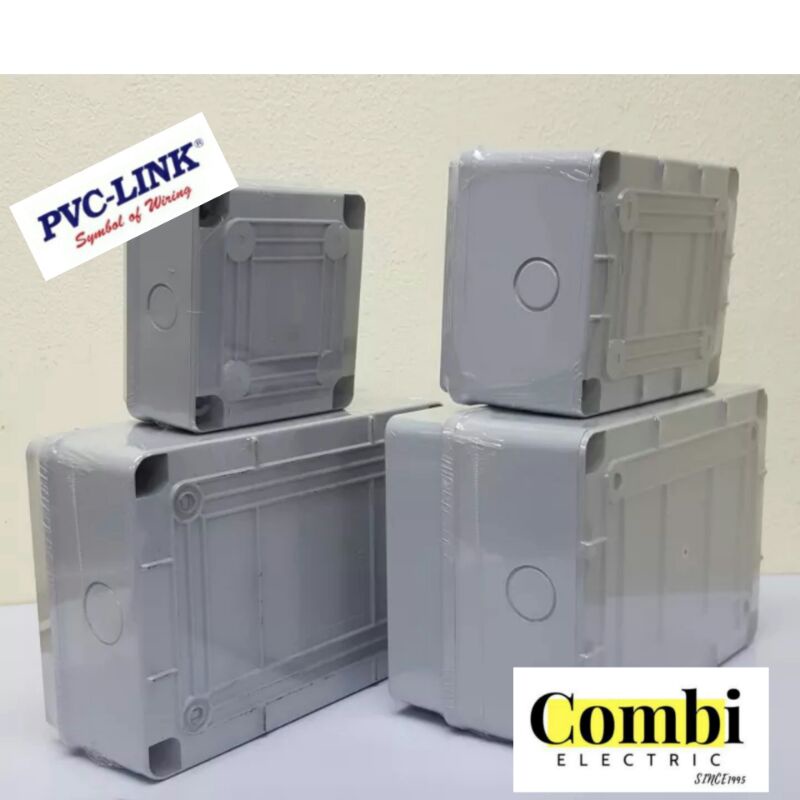PVC-LINK Enclosure Box IP66/ JUNCTION BOX Multipurpose Waterproof ...