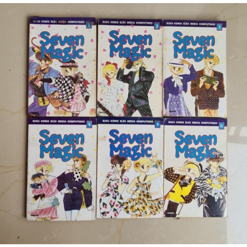 Seven Magic Comic Book (1 set) | Shopee Malaysia