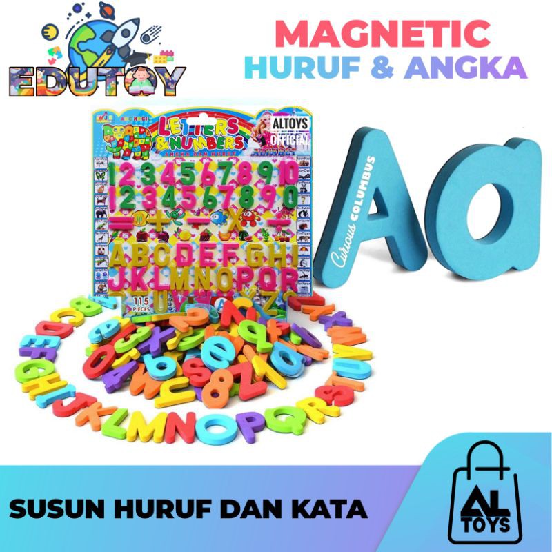 Magnetic Letters Interesting Educational Toys Stacking Letters And ...