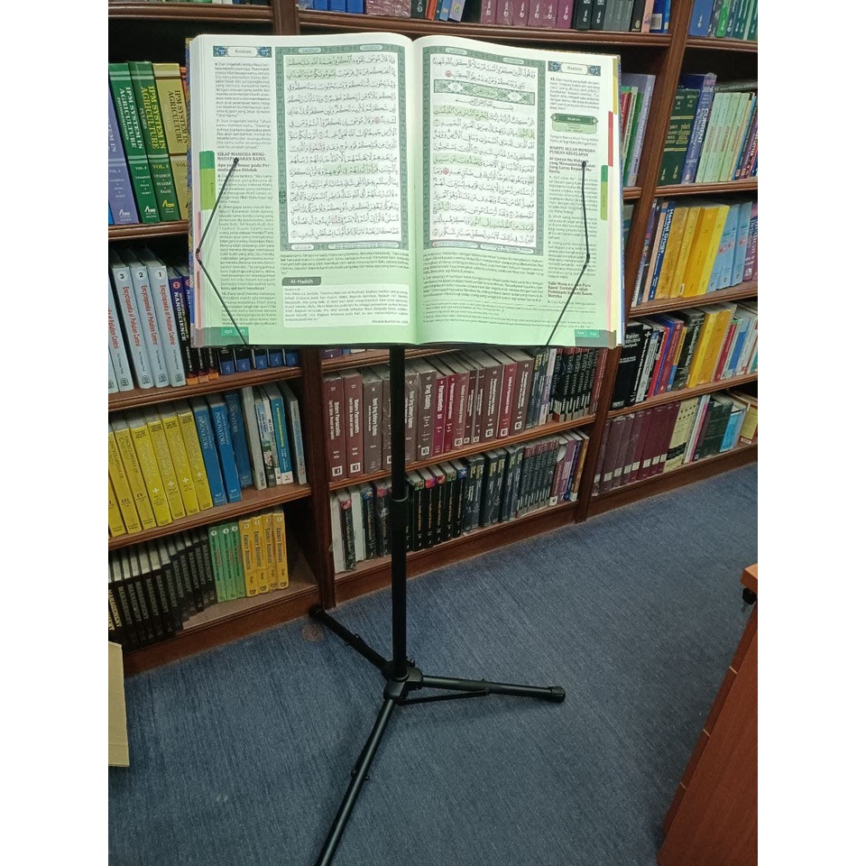 ( Telaga Biru )Al-Quran Karim Tajwid Terjema.Qiyam+Stand Pand.Wakaf ...