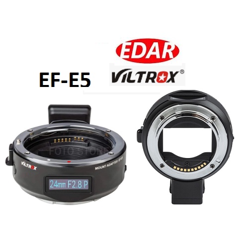 Viltrox Mark V EF-E5 Canon EF Lens to Sony E-Mount Body Adapter with OLED Screen | Shopee Malaysia