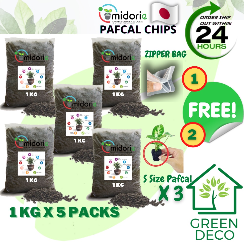 MIDORIE pafcal chip 100% original Japan organic soil free propagation ...