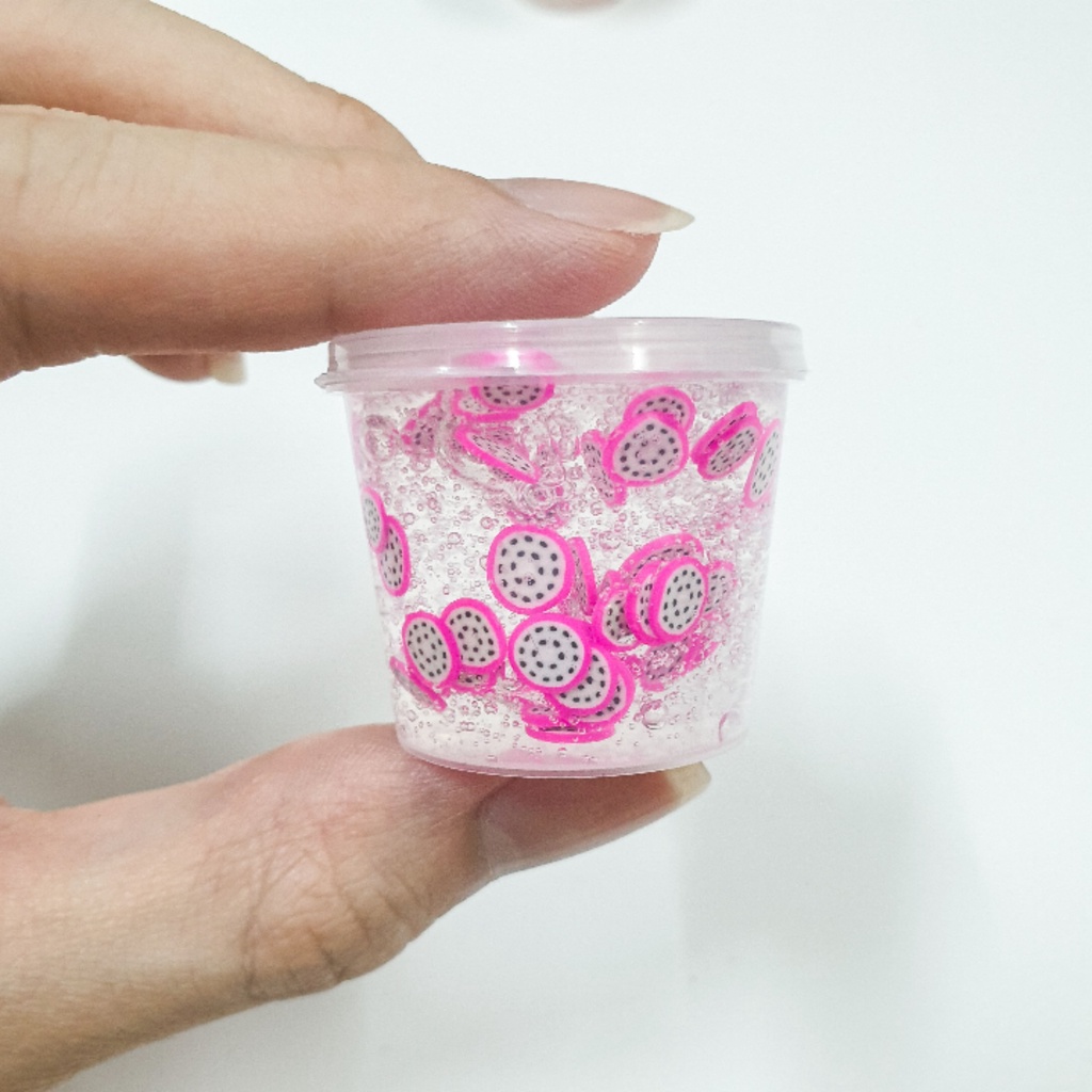 Colourful Cute Slime Murah Toys For Kids - Fimo Sprinkle Clear Slime ...