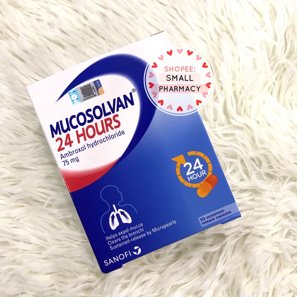Mucosolvan 24 hours 75mg 10's/50's | Shopee Malaysia